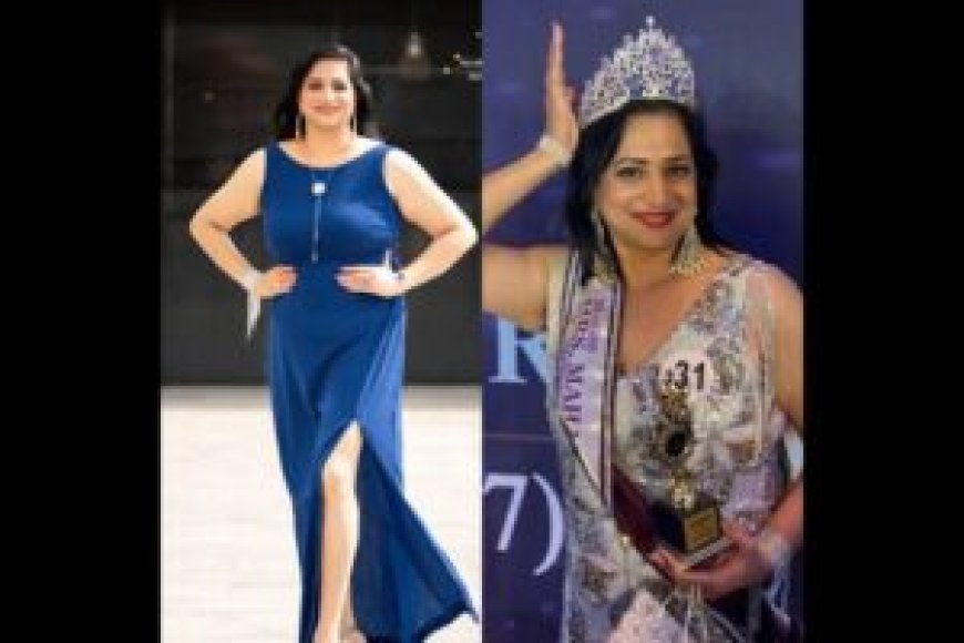 Bindu Unnikrishnan Won the coveted title of Mrs. Maharashtra 2023 in ...