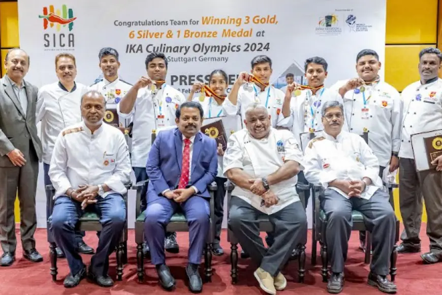 Students Represented South India Chef's Association Won Gold Medals at ...