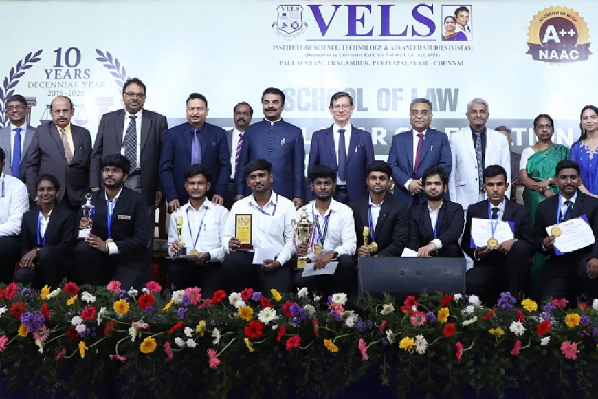 VELS University School of Law Marks its Decennial Year with Supreme ...