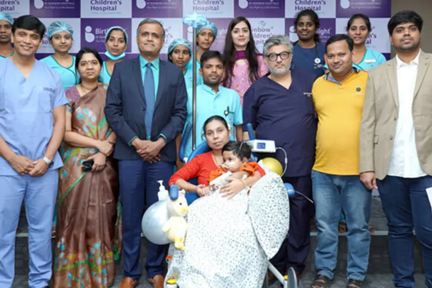 Rainbow Children's Hospital Achieves Medical Milestone: Airlift and ...