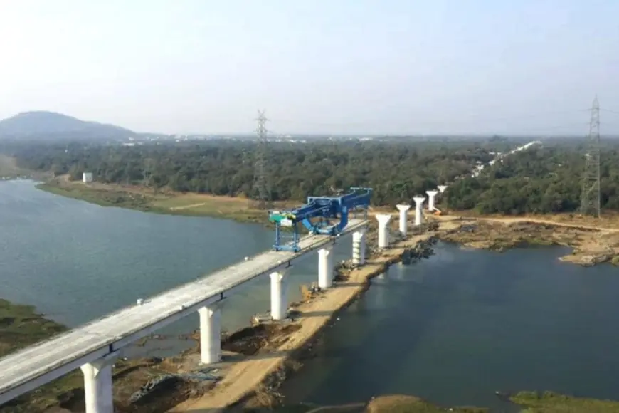 Bridge on Kolak river ready for bullet train, work going on fast ahead; know when this train ...